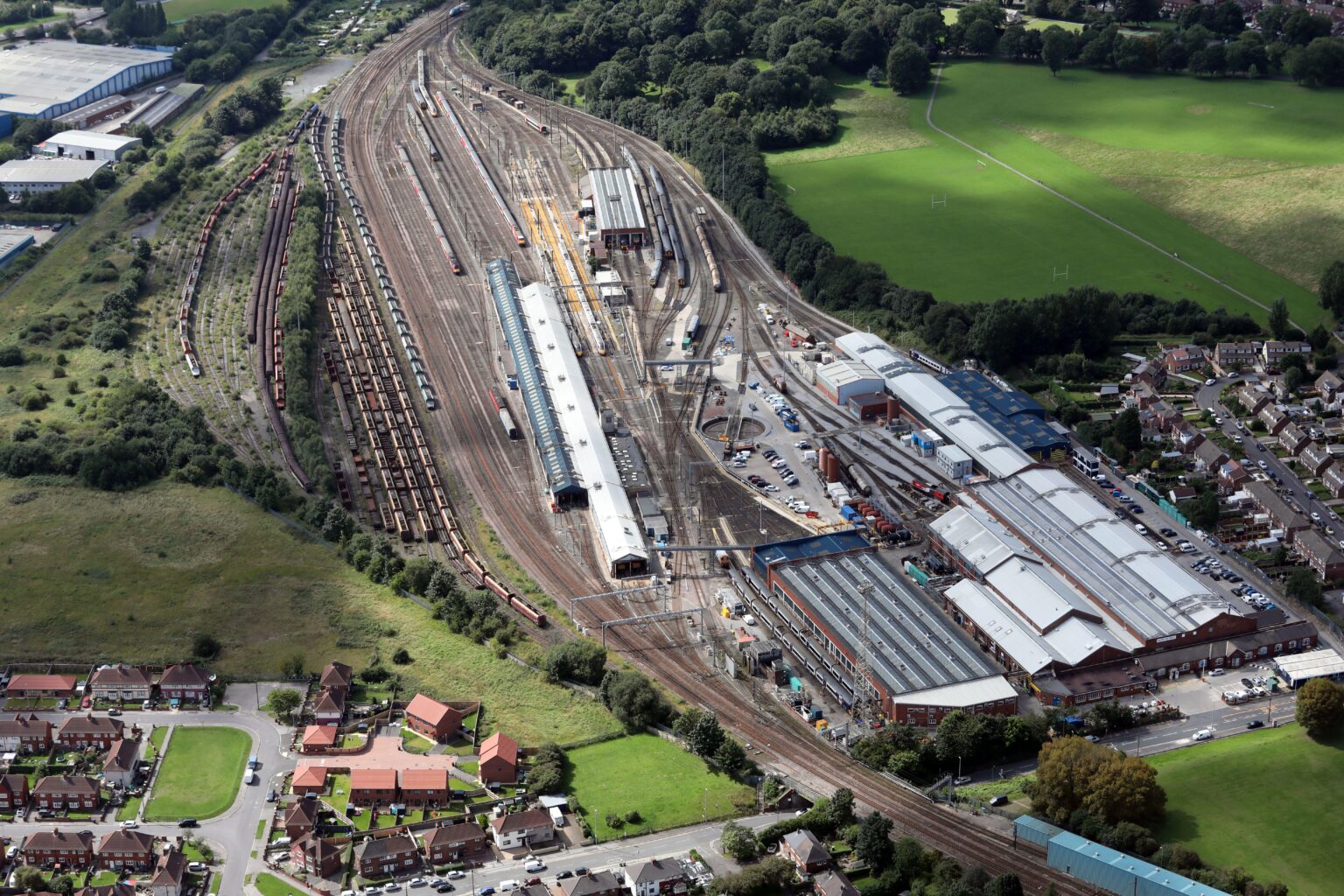 WR Yorkshire - Neville Hill Traincare Centre Depot Tour for Early ...